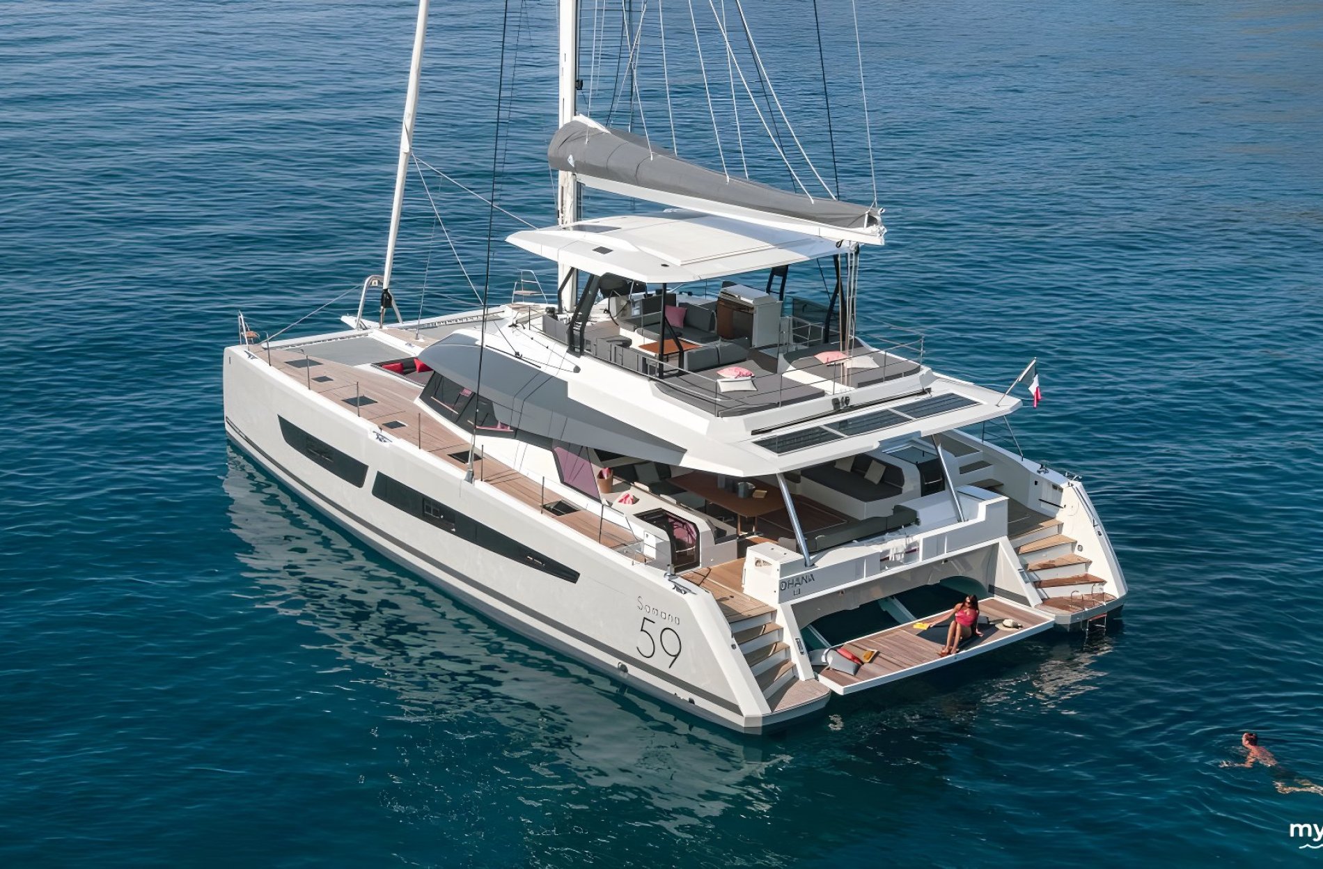 7th heaven | 61' Fountaine Pajot | Catamaran Charter in British Virgin ...