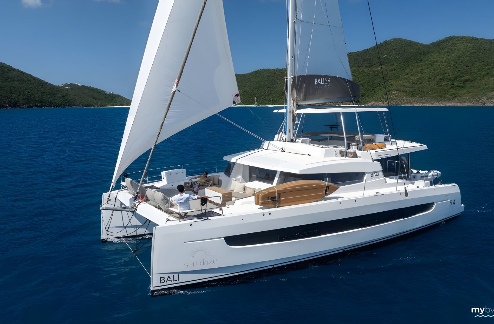 SUN DAZE | 55' Bali Catamarans | Catamaran Charter in British Virgin ...